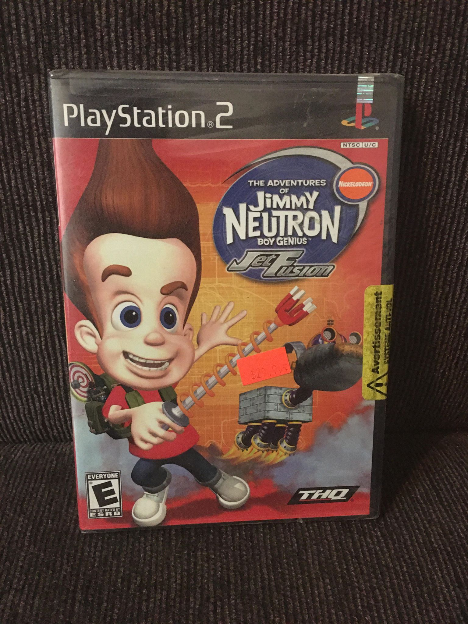 Jimmy Neutron Jet Fusion Ps2